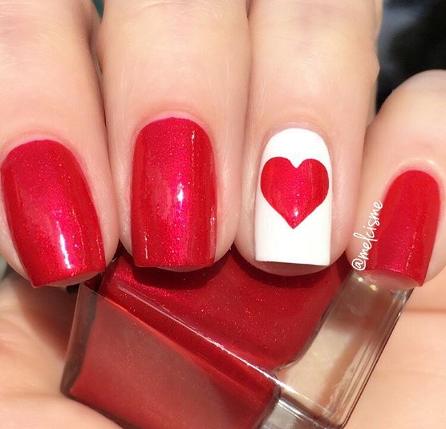 60 Best Valentines Day Nails Designs For 2018 Beautybigbang