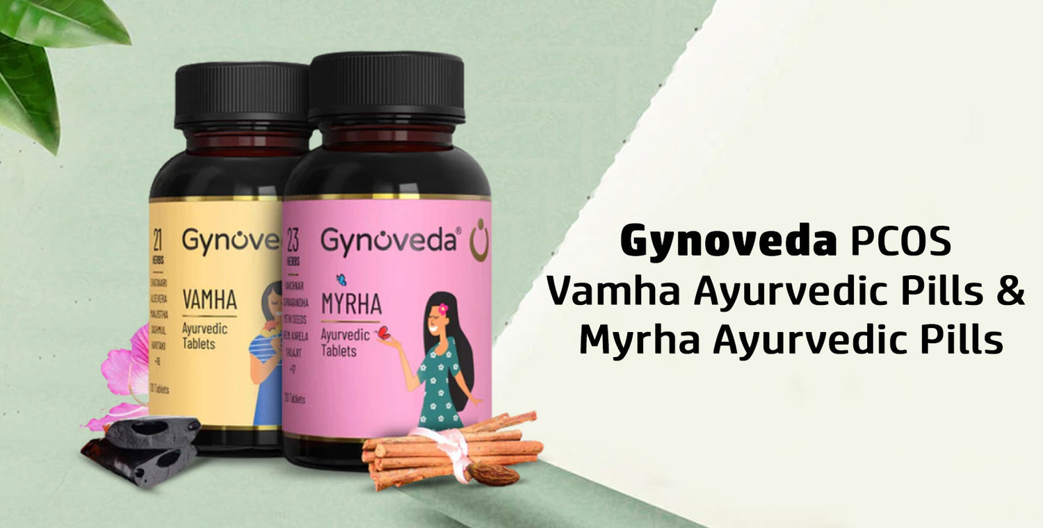 Gynoveda Pcos Vamha Ayurvedic Pills And Myrha Ayurvedic Pills