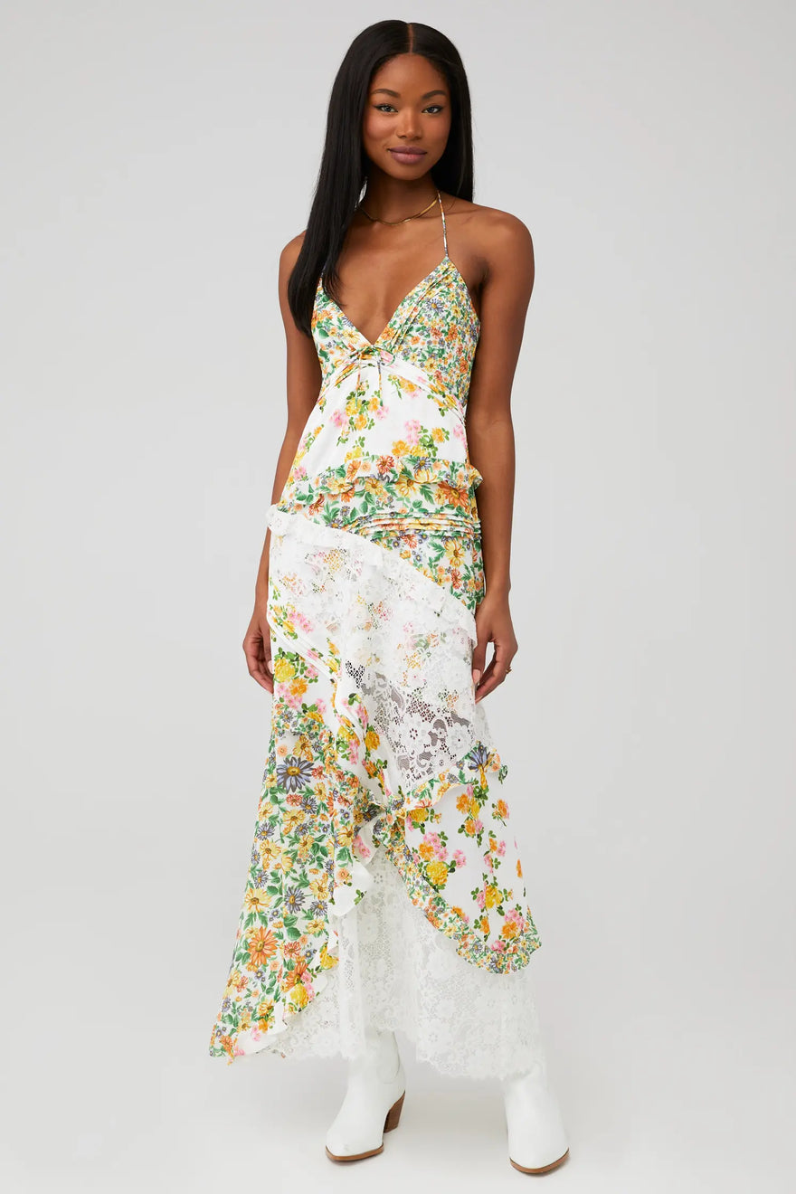 For Love And Lemons Rosalyn Maxi Dress All The Dresses