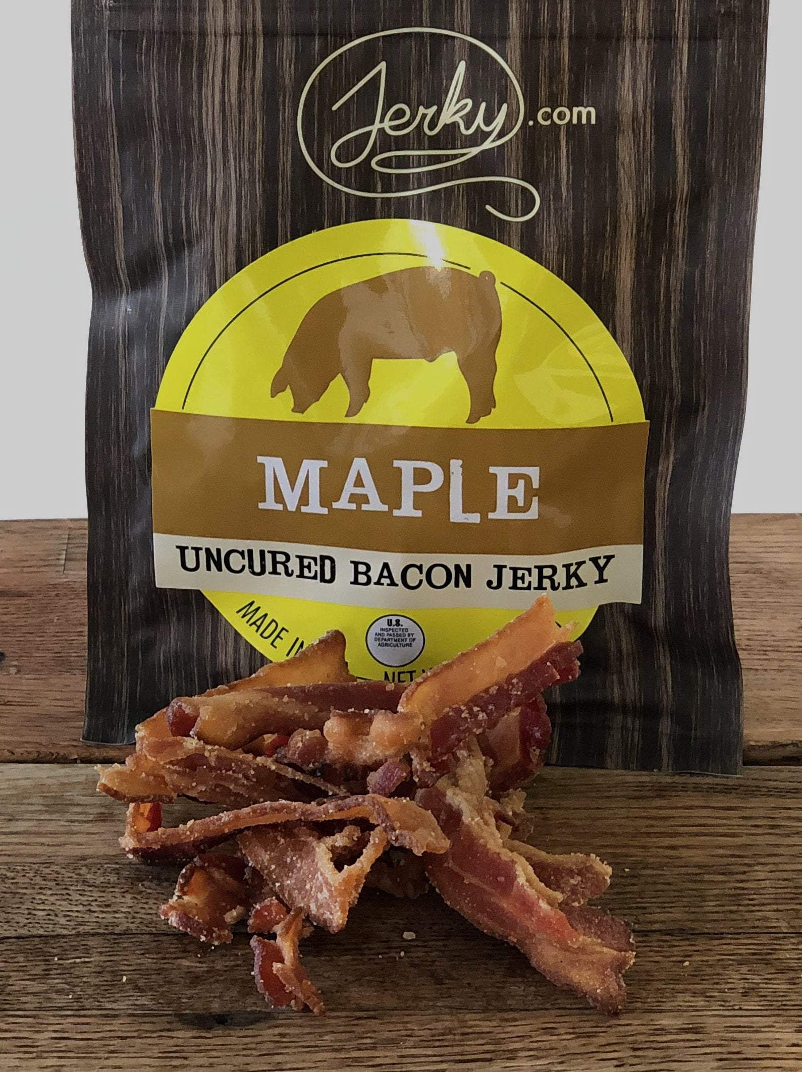 Maple Bacon Jerky World Famous Its Like Breakfast In A Bag