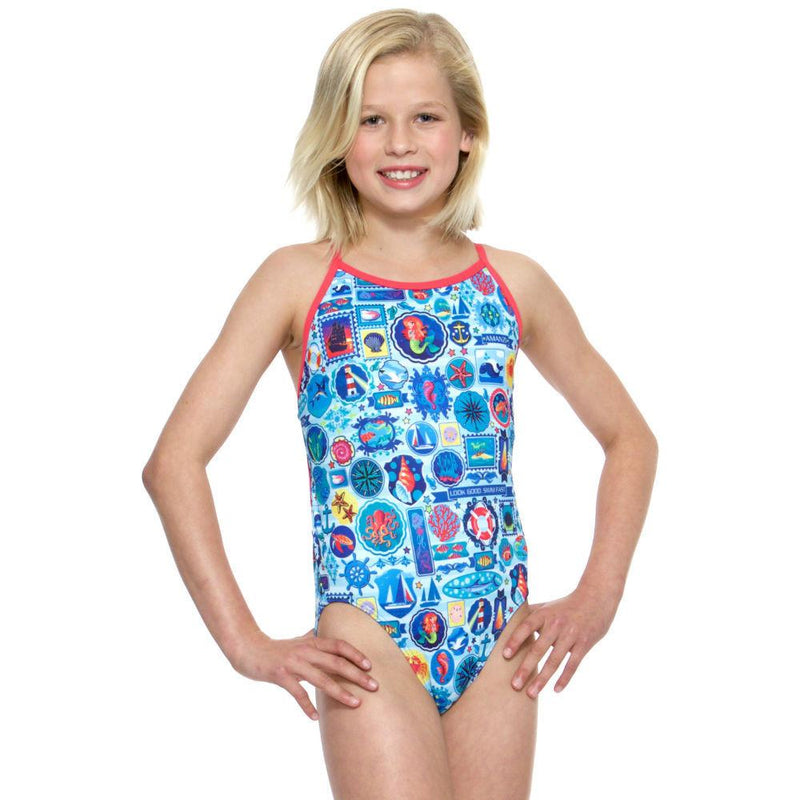 Amanzi Seafarer Girls One Piece Swimsuit Swimpath