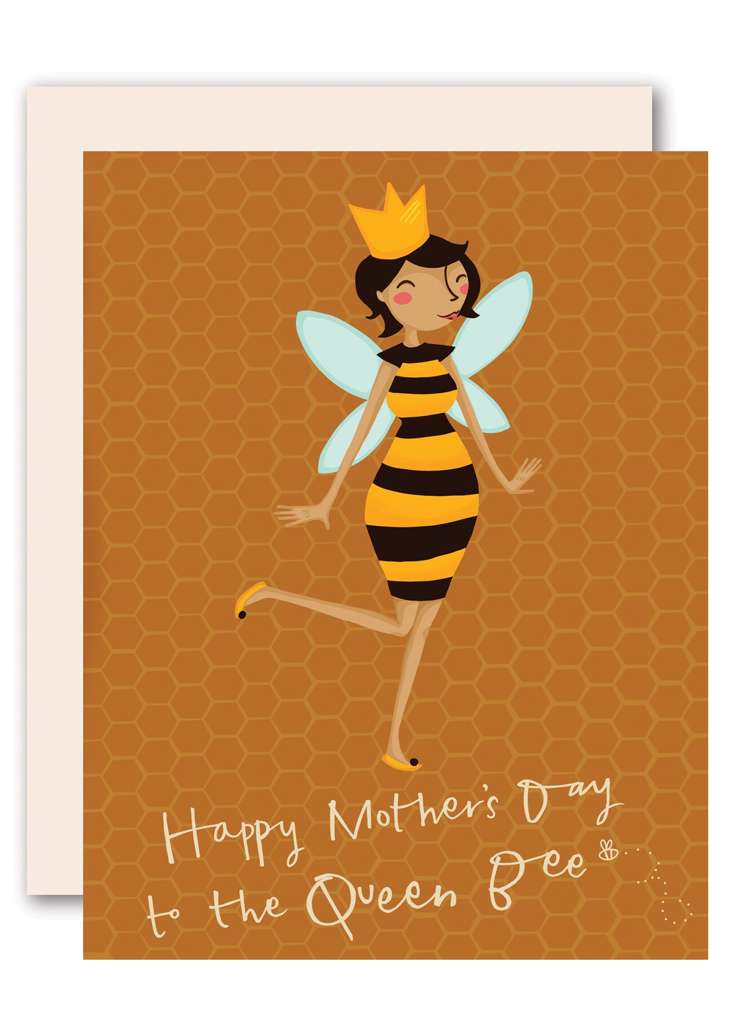 Queen Bee Happy Mothers Day Card By Pencil Joy