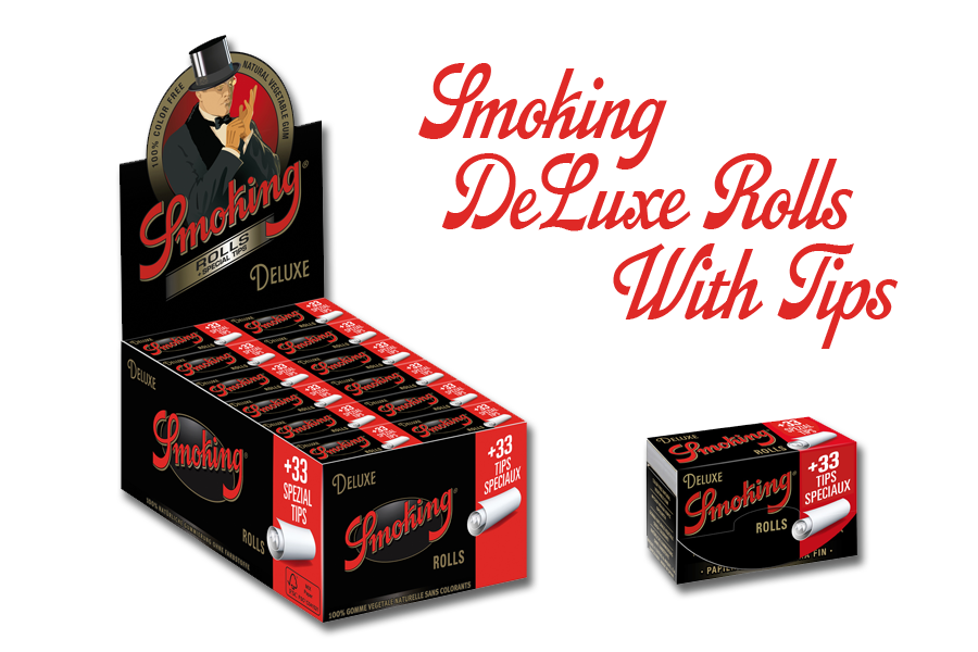 New Product Alert Smoking Deluxe Rolls With Tips Are Here Roll