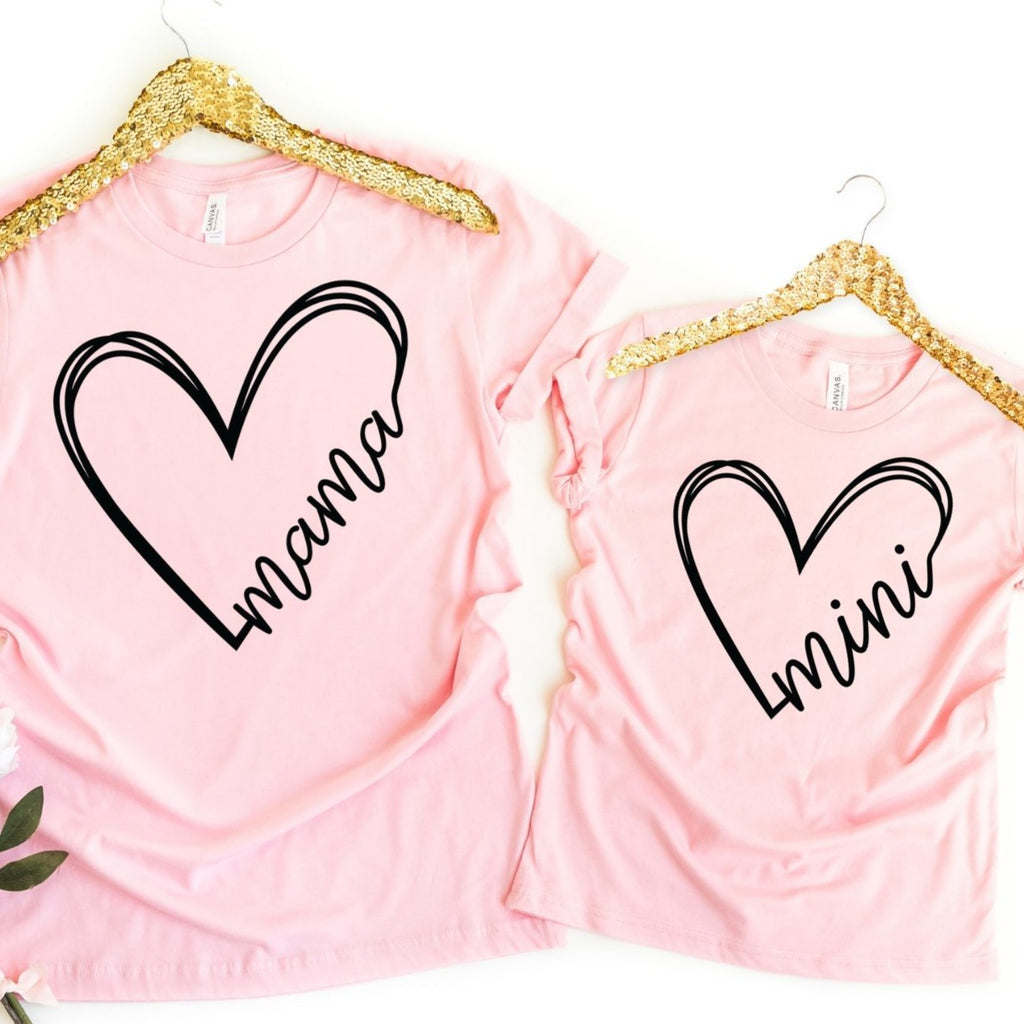 Mama And Mini Matching Mommy And Me Tee