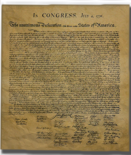 Declaration Of Independence 1776 Poster Size 23 X 29