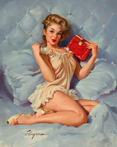 Gil Elvgrens Glamour Girls Will Lead Pin Ups And Pulp Art