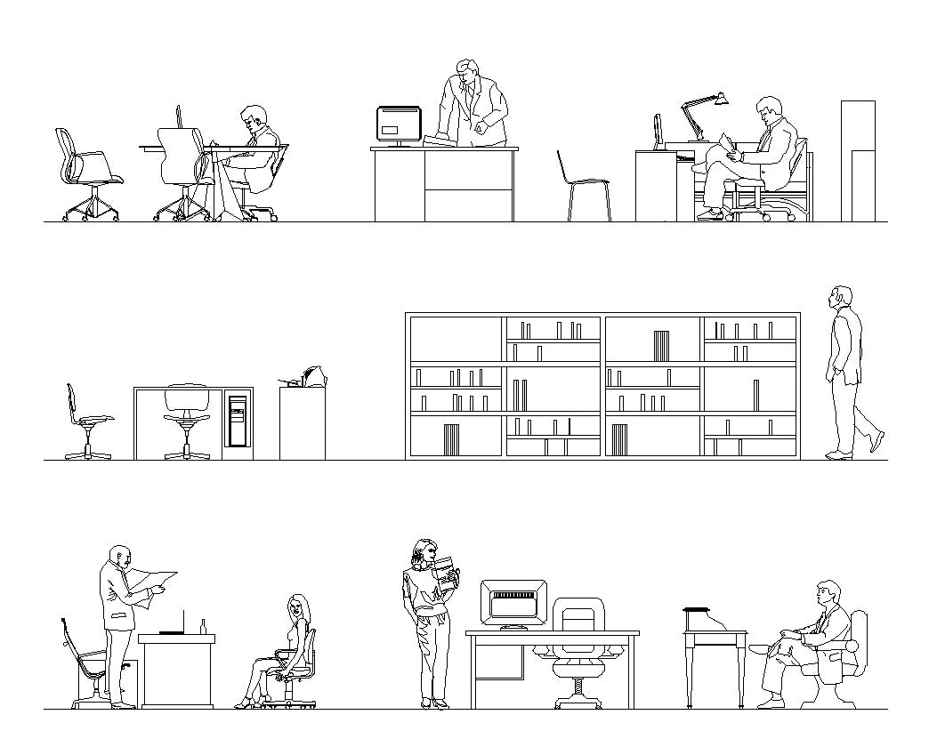 Office Blocks And Plans Cad Design Free Cad Blocksdrawingsdetails