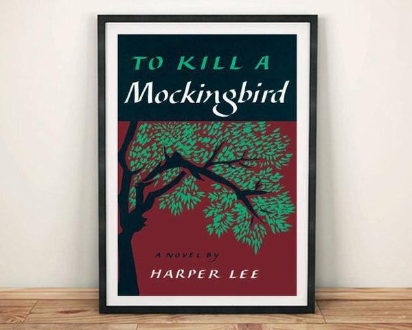 To Kill A Mockingbird Vintage Book Cover Art Print Poster Pimlico Prints