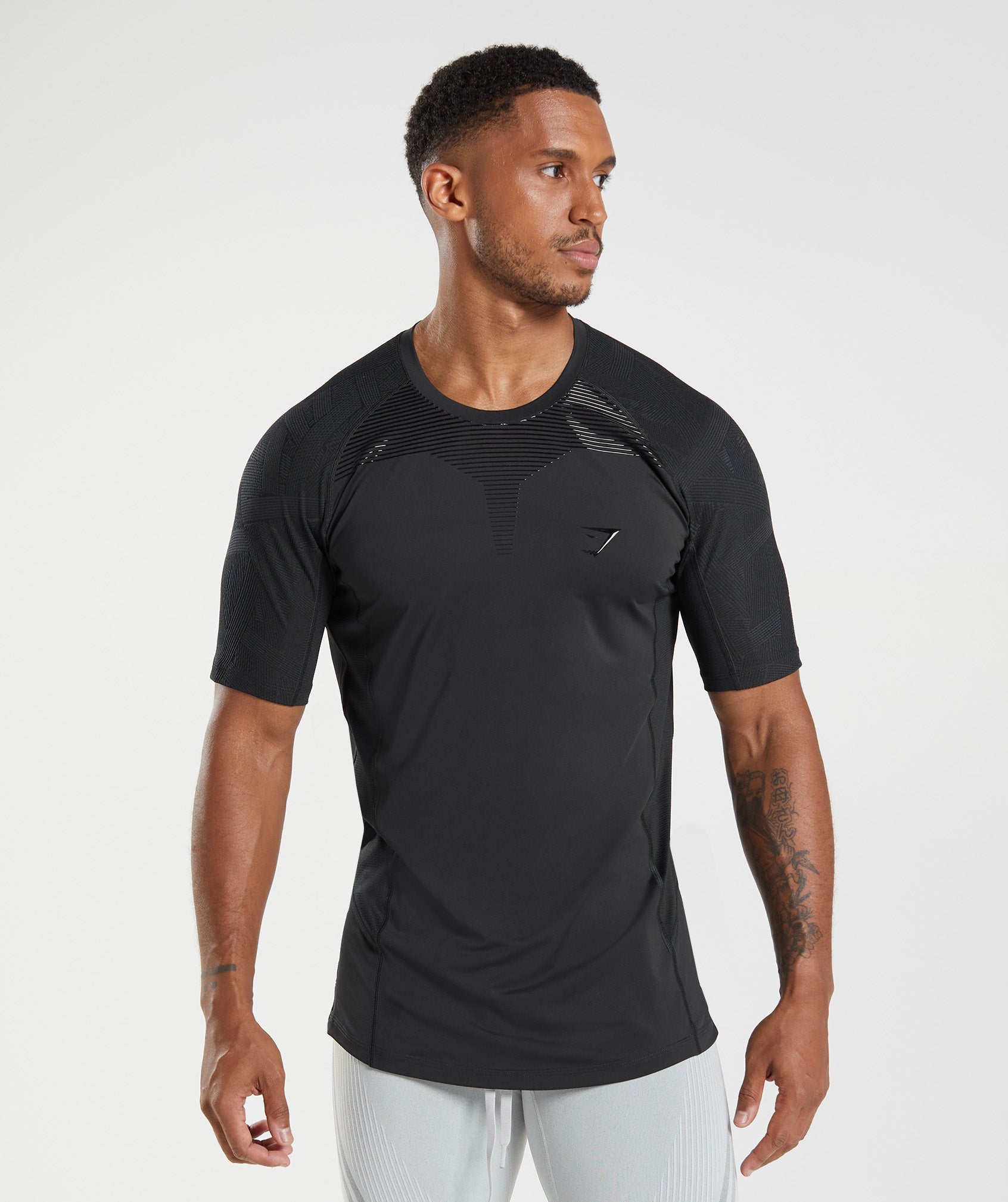 Gymshark Form T Shirt Black Gymshark