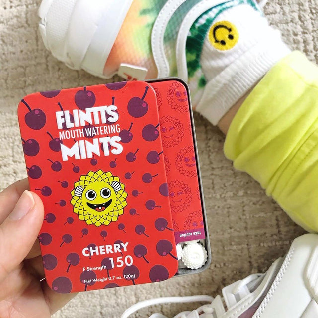 Flintts Mouthwatering Mints Cherry 3 Pack 1499 At 420 Science