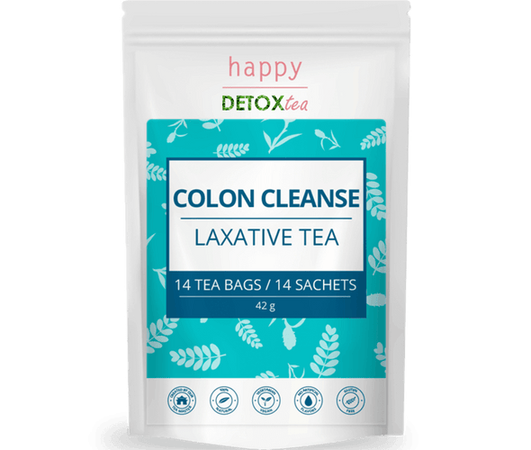 Colon Cleanse Laxative Tea By Happy Detox Tea