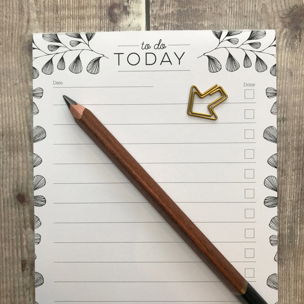 To Do Today Notepad Lomond Paper Co