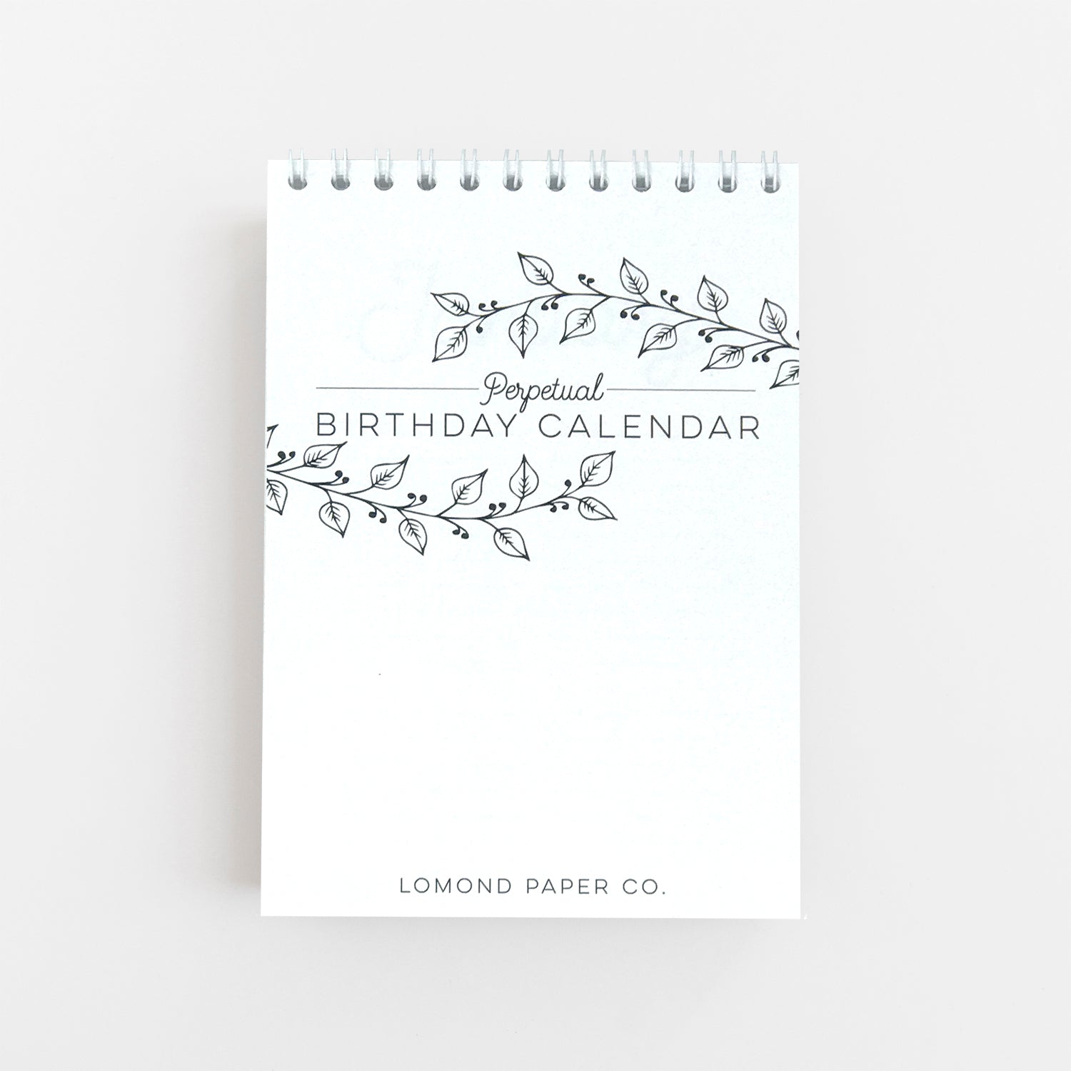 Perpetual Birthday Desk Calendar Lomond Paper Co