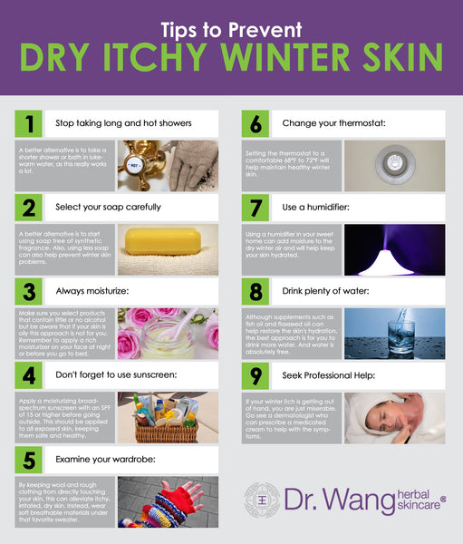 Tips To Prevent The Winter Itch Dr Wang Herbal Skincare Dr Wang