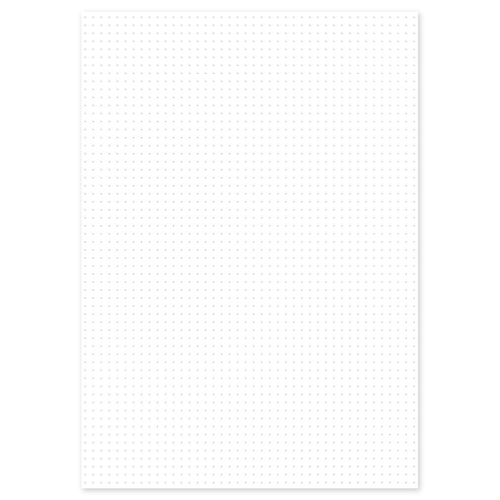 White Dot Grid Paper Available In A3a4a5a6 Dotgrid