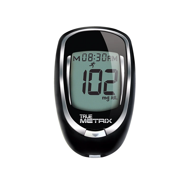 True Metrix Self Monitoring Blood Glucose Meter Total Diabetes Supply