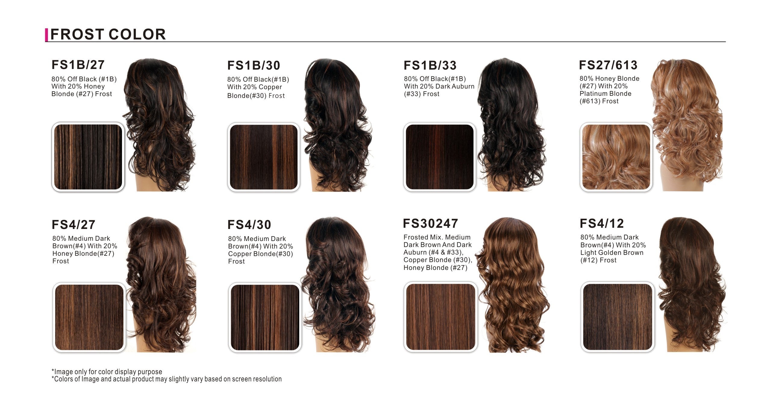 Different Shades Of Brown Hair Color Chart