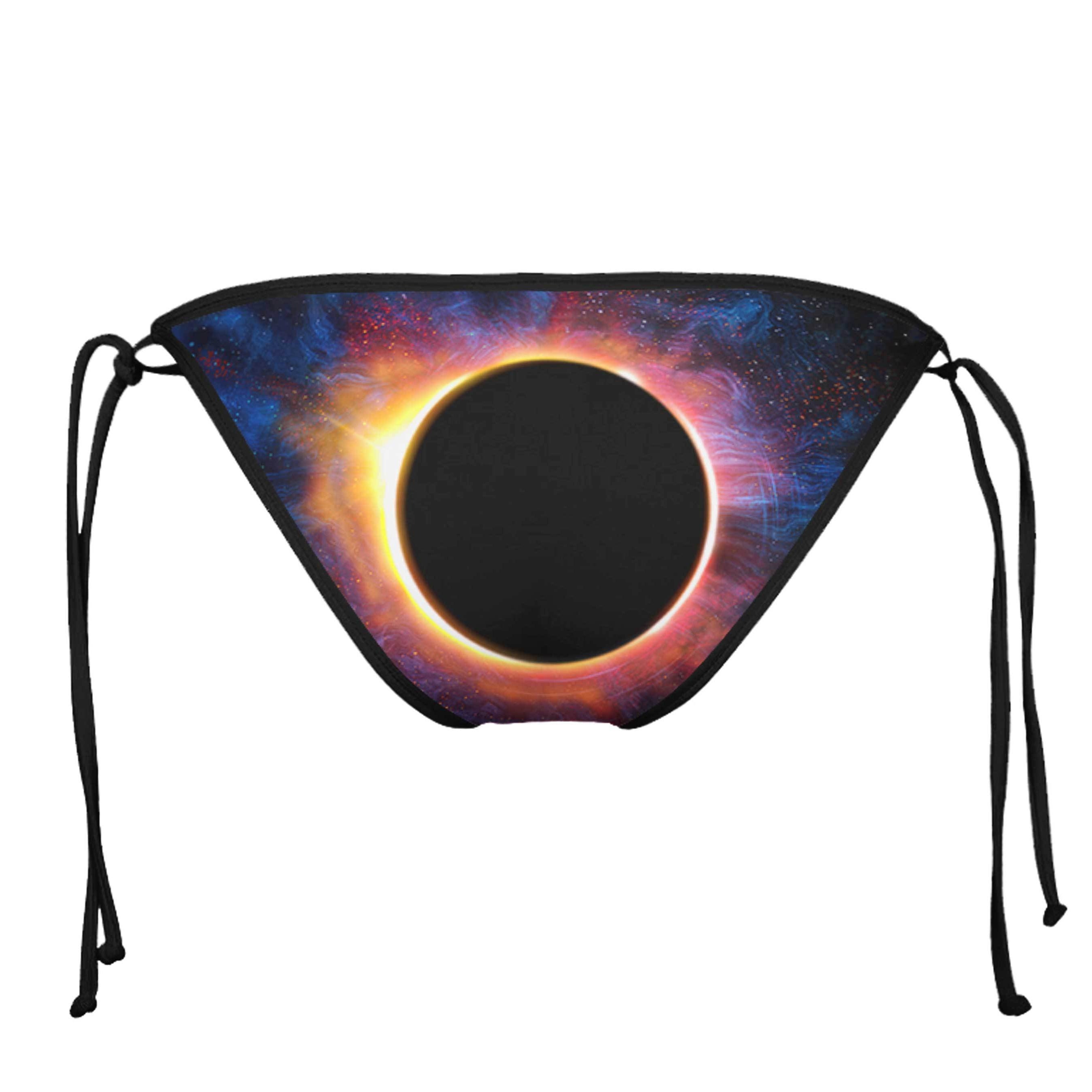 Epic Eclipse Black String Bikini Bottoms Set 4 Lyfe Apparel