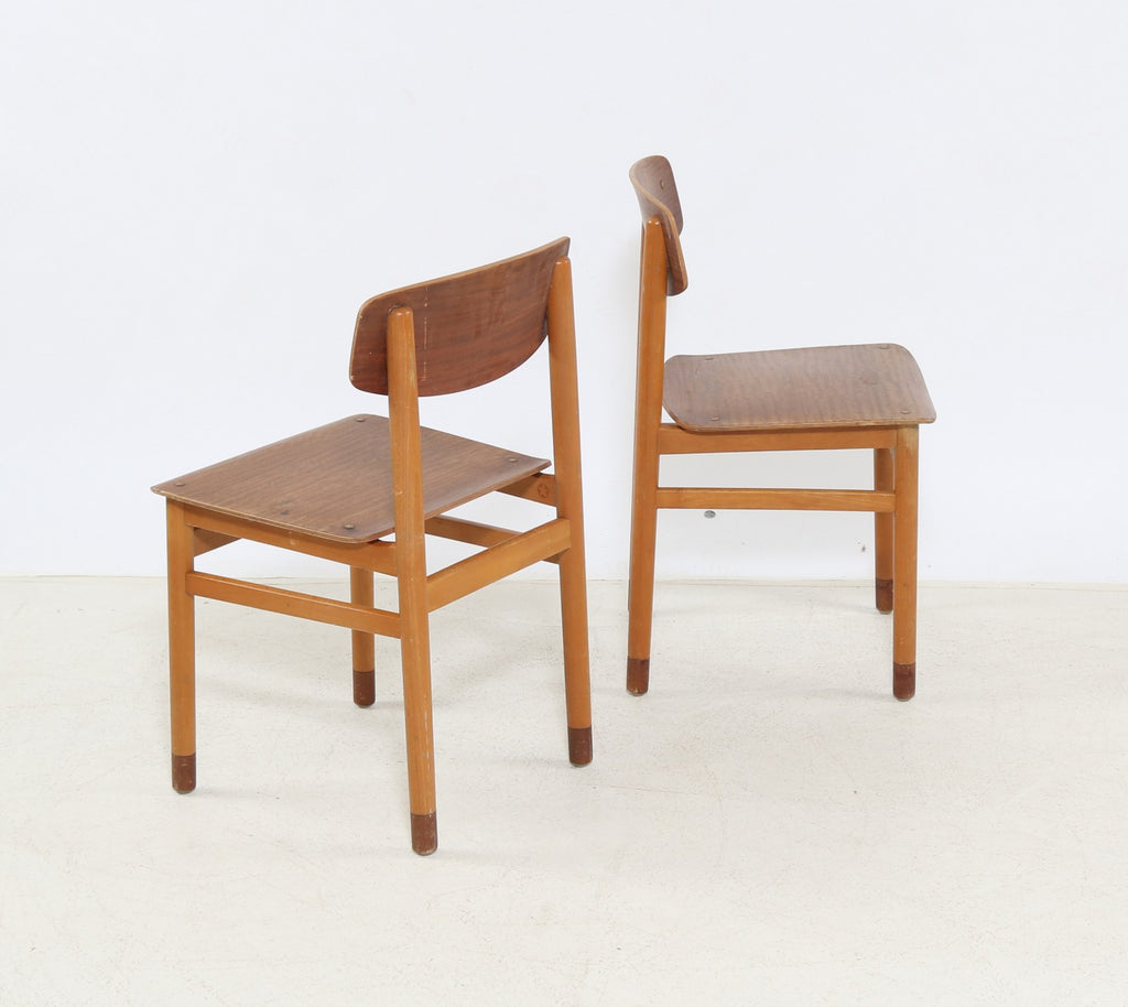 Teak And Beech Dining Chairs Mostly Danish Furniture Ottawa