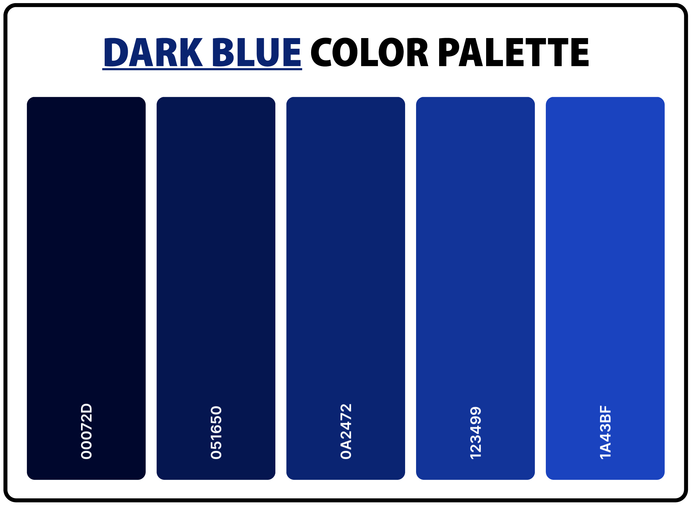 27 Best Blue Color Palettes With Names And Hex Codes Creativebooster