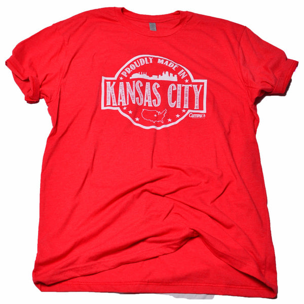 Proud To Be Made In Kansas City T Shirt Cumpys Sports And Apparel