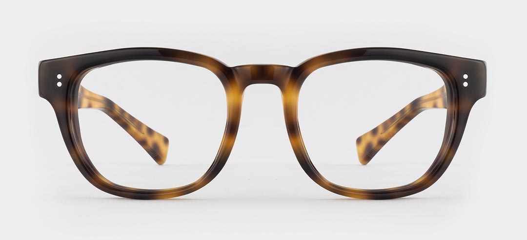 Calligrapher Silk Stay Up Square Tortoise Shell Eyeglasses Imperialism