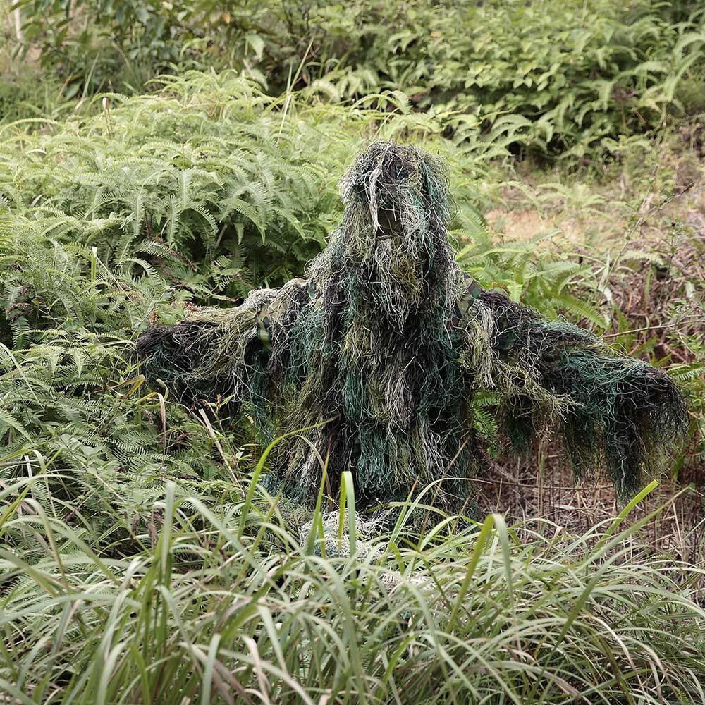 Ghillie Suit Woodland Camo Hunting Camouflage Premium Hunting Camo