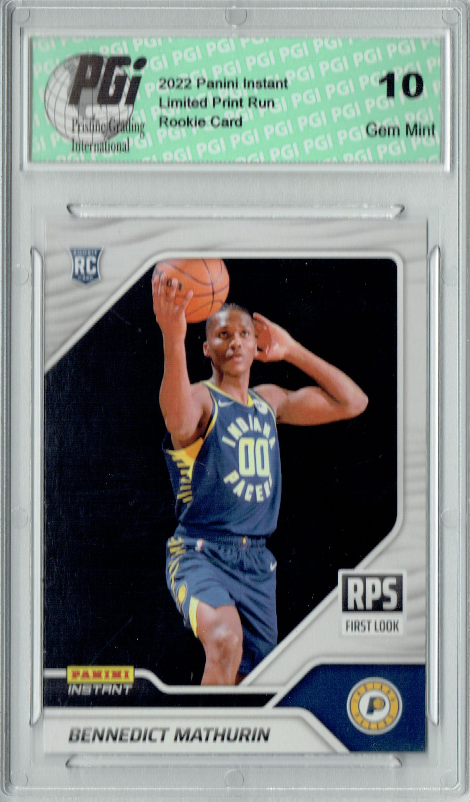 Bennedict Mathurin 2022 Panini Instant Rps6 First Look 11381 Rookie C