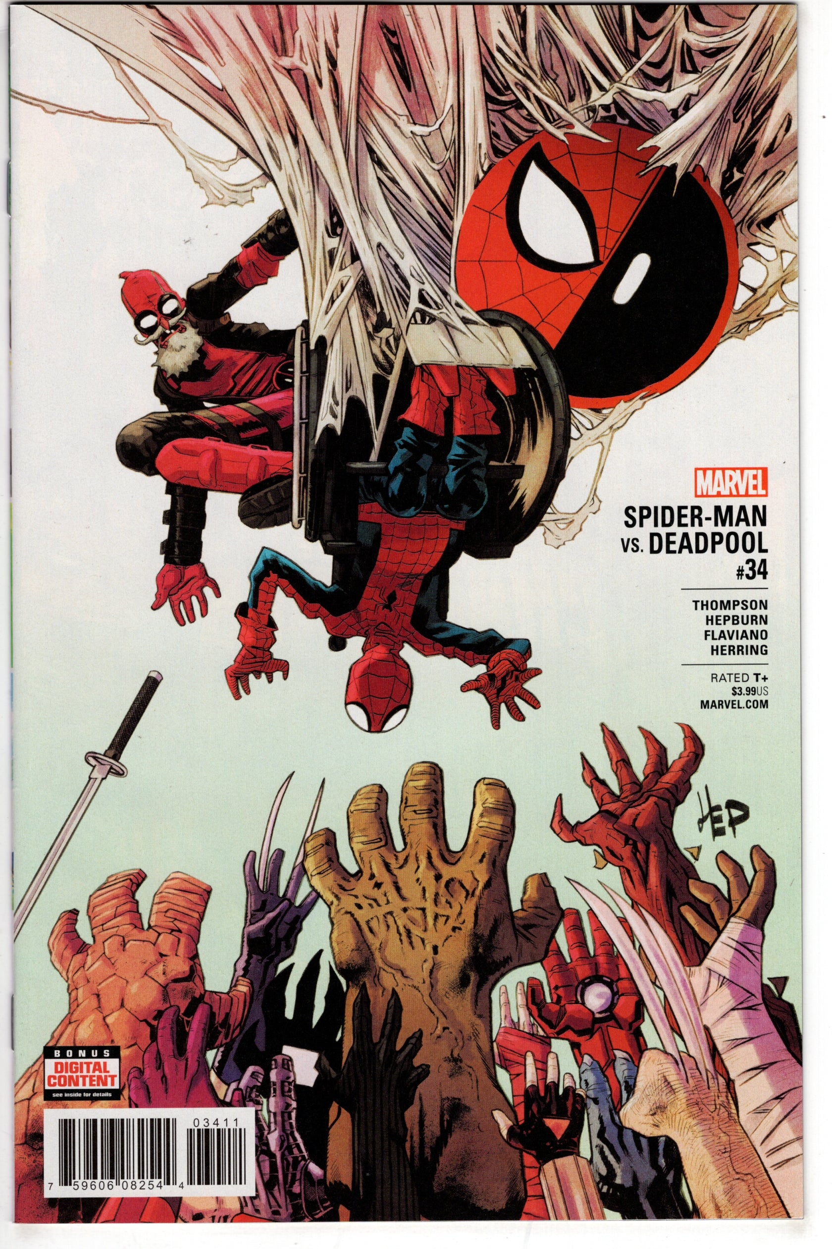 Spiderman And Deadpool Comic