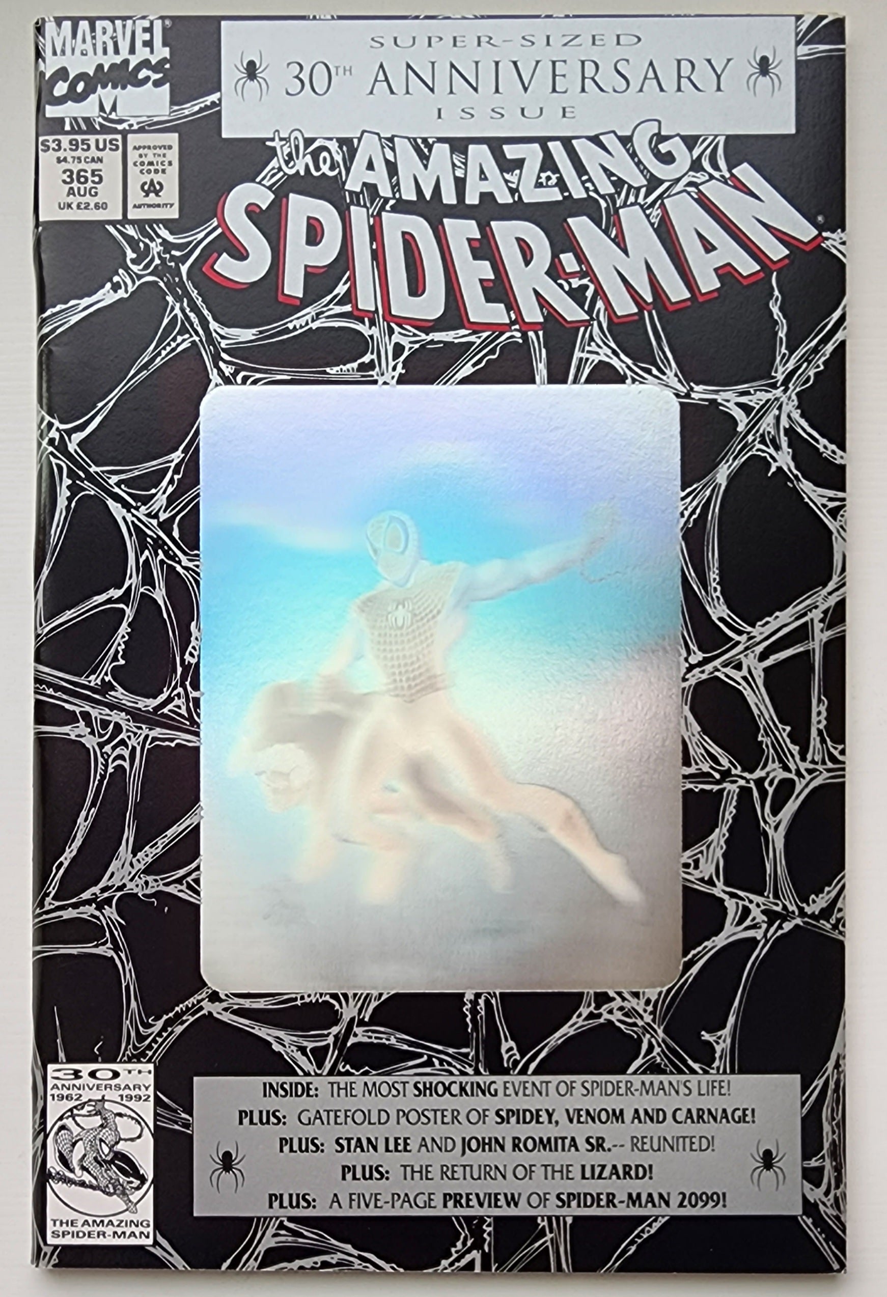 Amazing Spider Man 365 1st Appearance Spider Man 2099 1992 Sd04