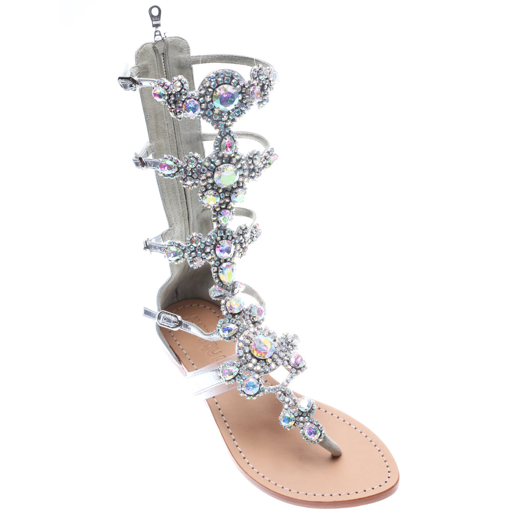 Jeweled And Embellished Designer Gladiator Sandals Mystique Sandals