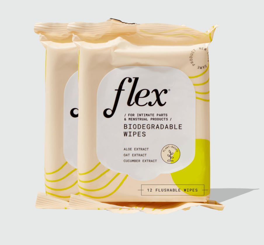 Flex Biodegradable Wipes Ob Gyn Approved Vaginal Wipes Flex®