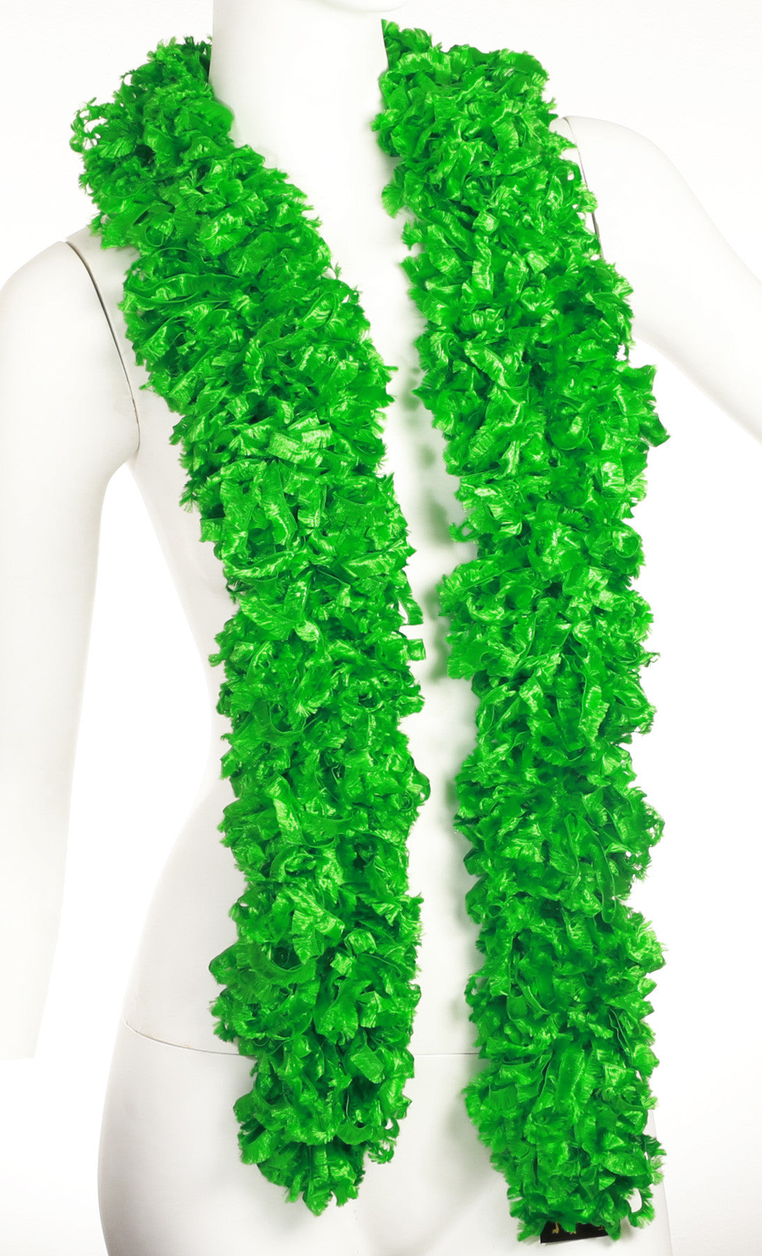 Original Featherless Boa Green Happy Boa Faux Feather Boa