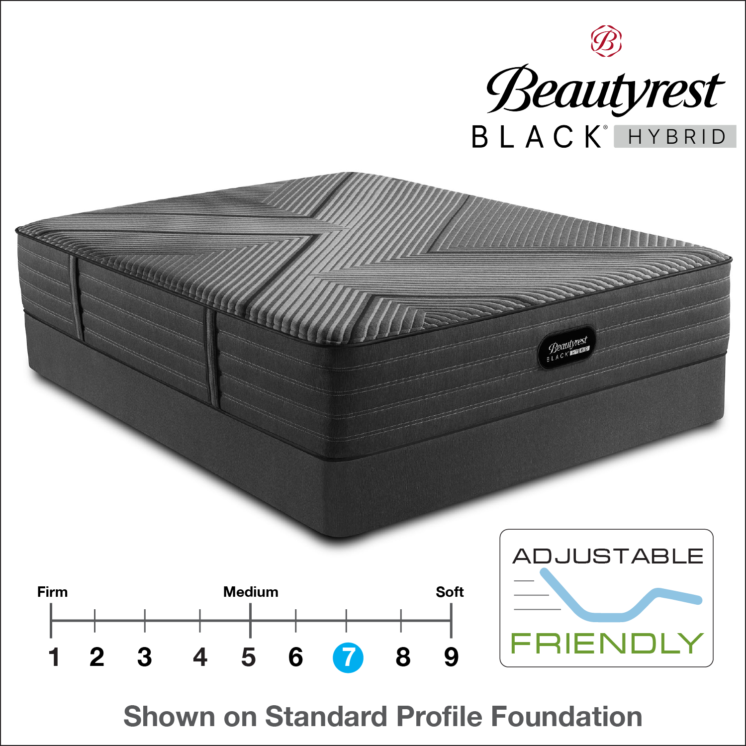 135 Beautyrest Black Hybrid Lx Class Plush Bedding Mart