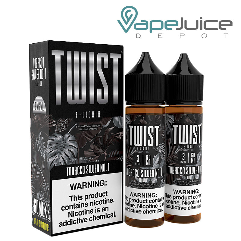 Tobacco Silver No 1 Twist E Liquid 120ml Vape Juice Depot Reviews