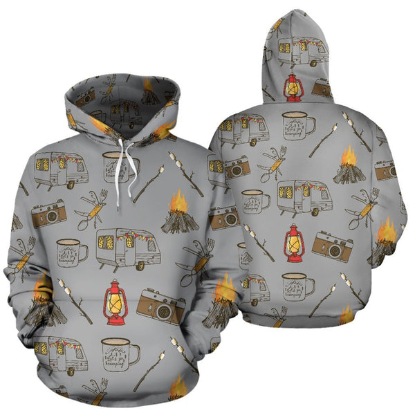 Camper Camping Pullover Hoodie Jorjune