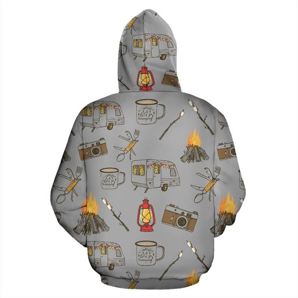 Camper Camping Pullover Hoodie Jorjune