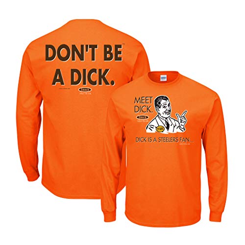 Dont Be A Dick Anti Steelers Shirt Cleveland Pro Football Fans