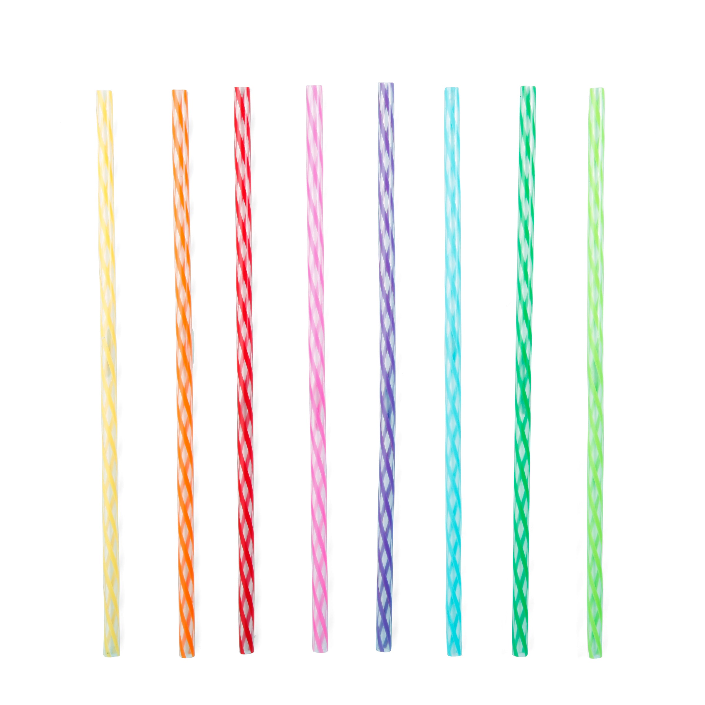 Rainbow Reusable Straws — Kikkerland Design Inc