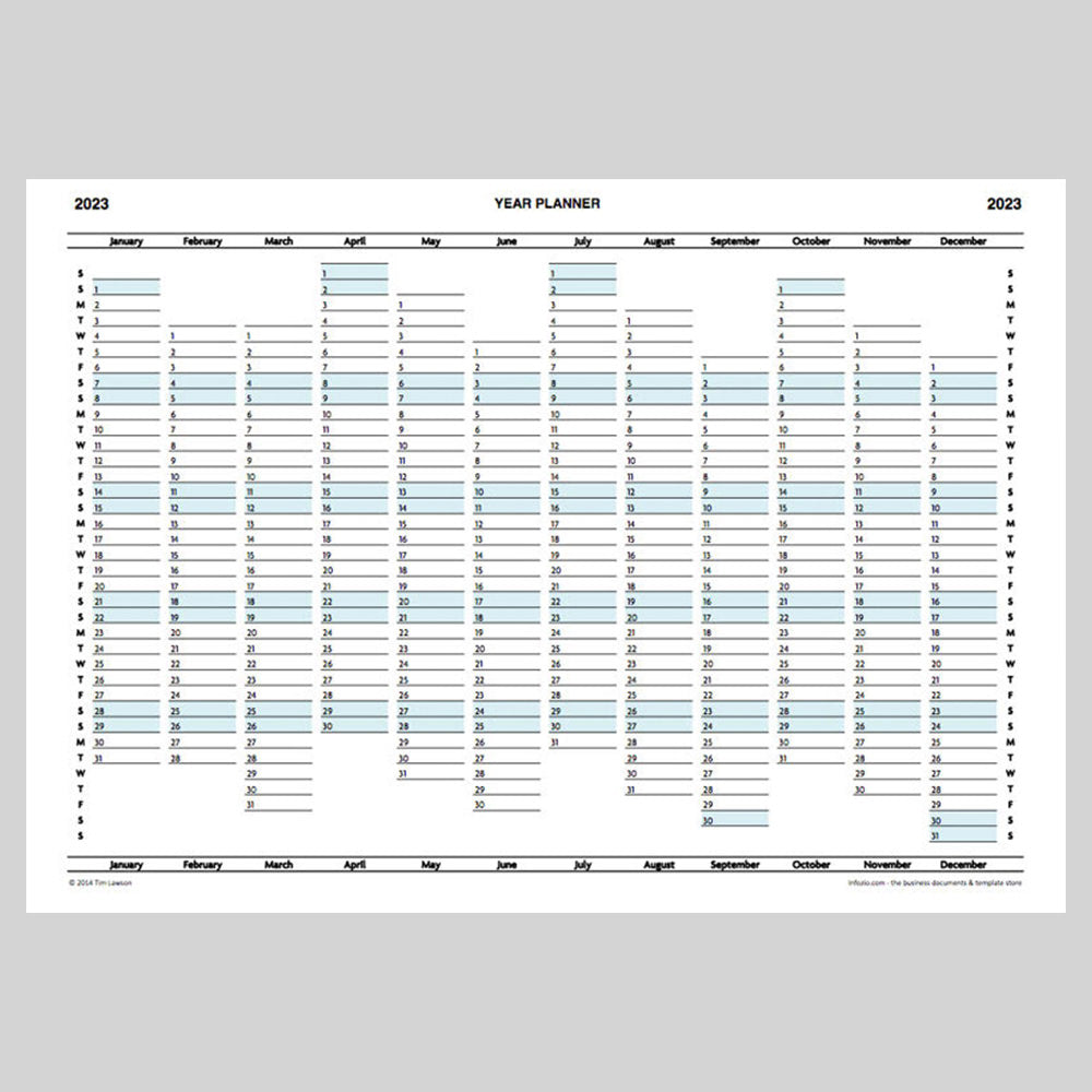 Free Printable Planner 2023 Printable Blank World