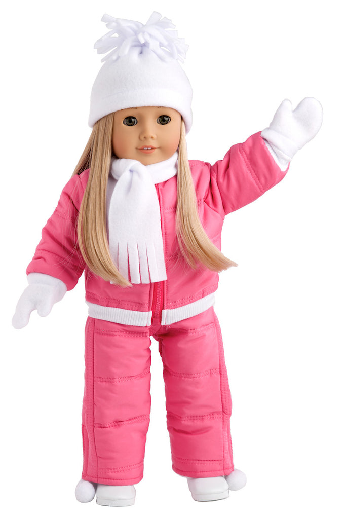 Let It Snow Snowsuit For 18 Inch American Girl Doll Jacket Pants