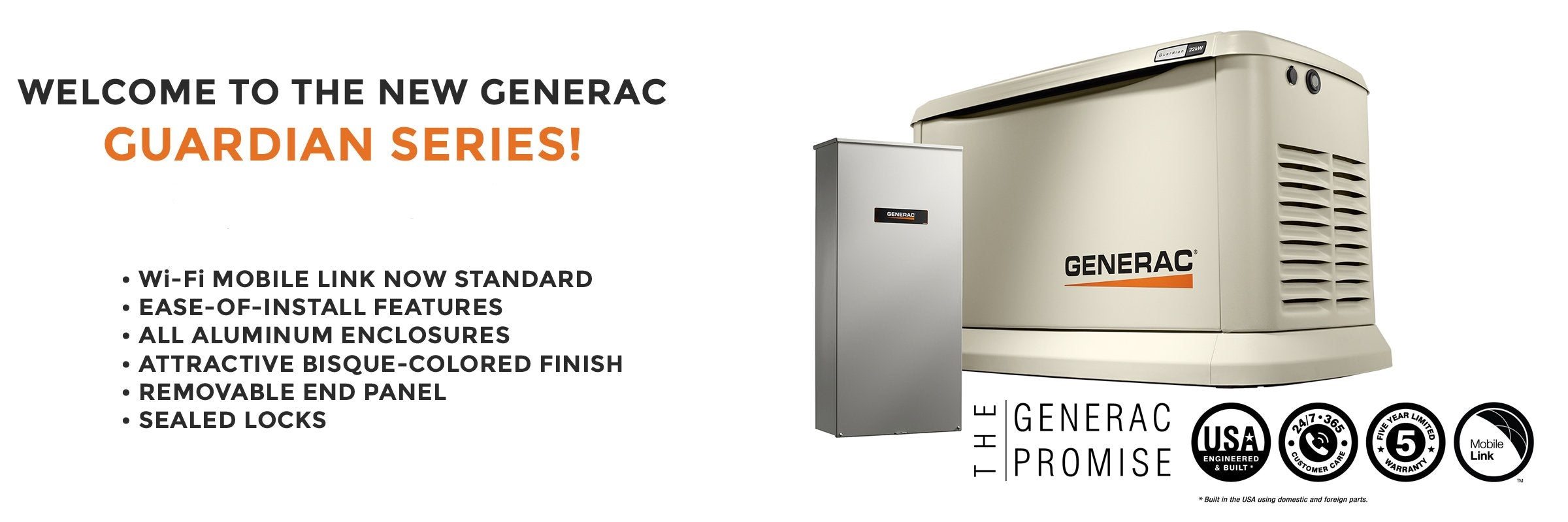 Generac 2017 Generac Guardian Series Automatic Standby Generators