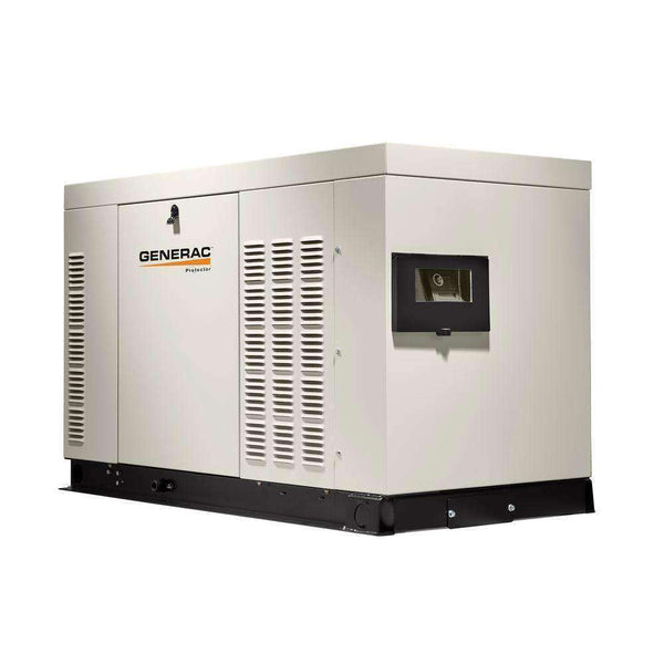 Generac Protector 48kw Rg04845anax Liquid Cooled 1 Phase 120240v Lpng