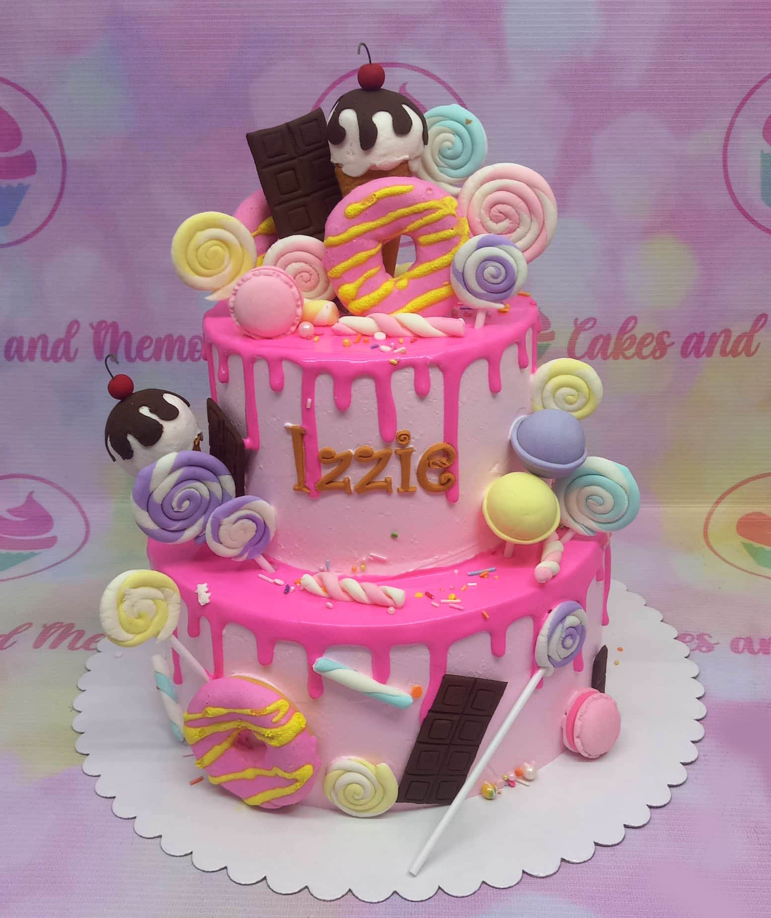 Candyland Cake 2233 Cakes And Memories Bakeshop