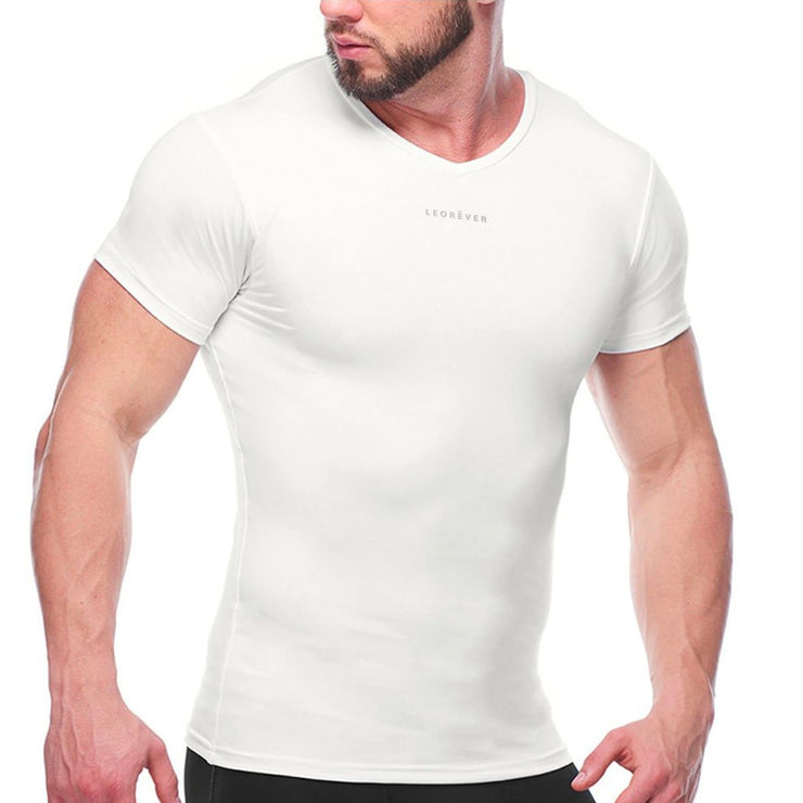 Mens Performance Short Sleeve Compression Shirt LeorÊver