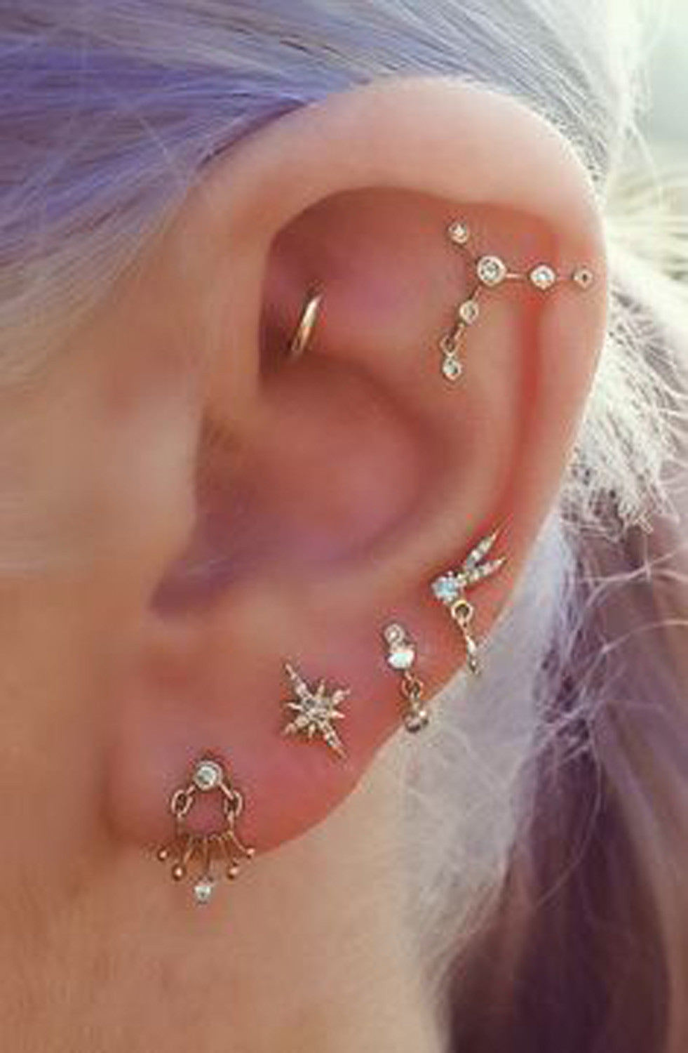 Steal These 30 Ear Piercing Ideas Mybodiart