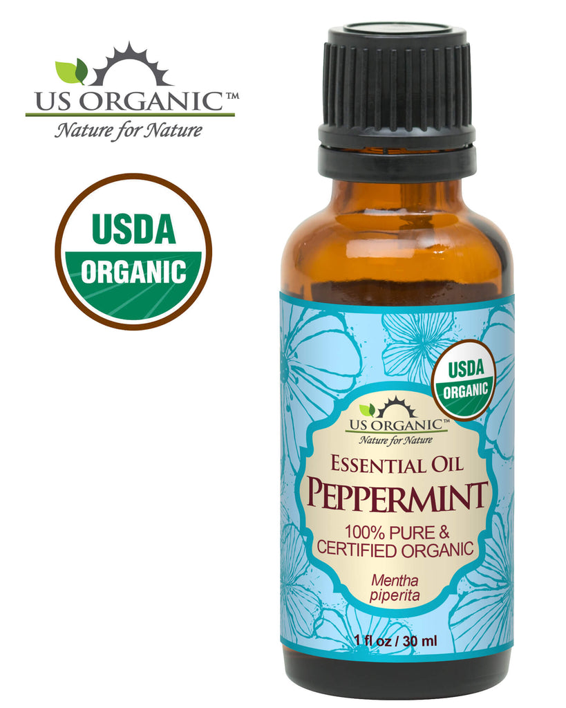 100 Pure Certified Usda Organic Peppermint Essential Oil Us