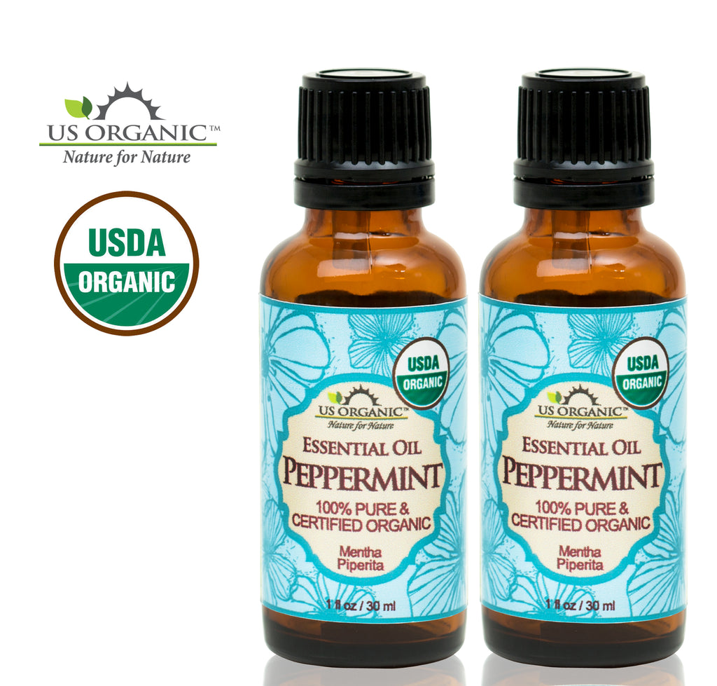 100 Pure Certified Usda Organic Peppermint Essential Oil Us