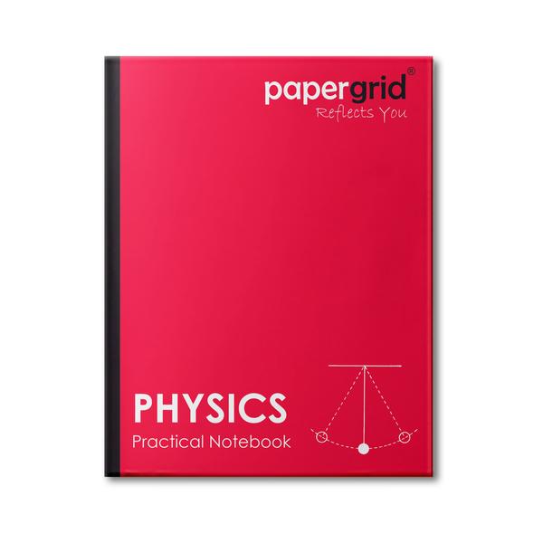 Papergrid Practical Notebook Physics 28 Cm X 22 Cm 140 Pages Hard C