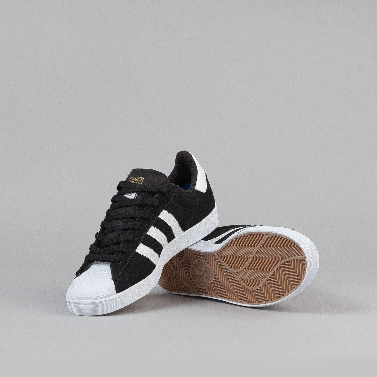 Adidas Superstar Vulc Adv Shoes Core Black Ftwr White Metallic G